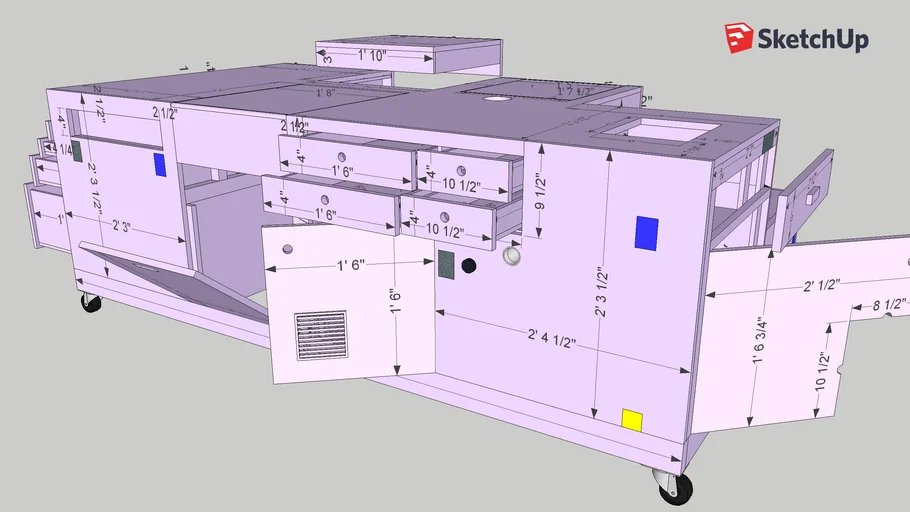 Ultimate workbench - Rocco | 3D Warehouse