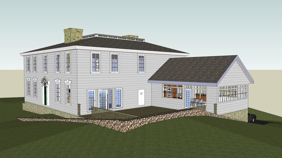 Salem Towne House | 3D Warehouse