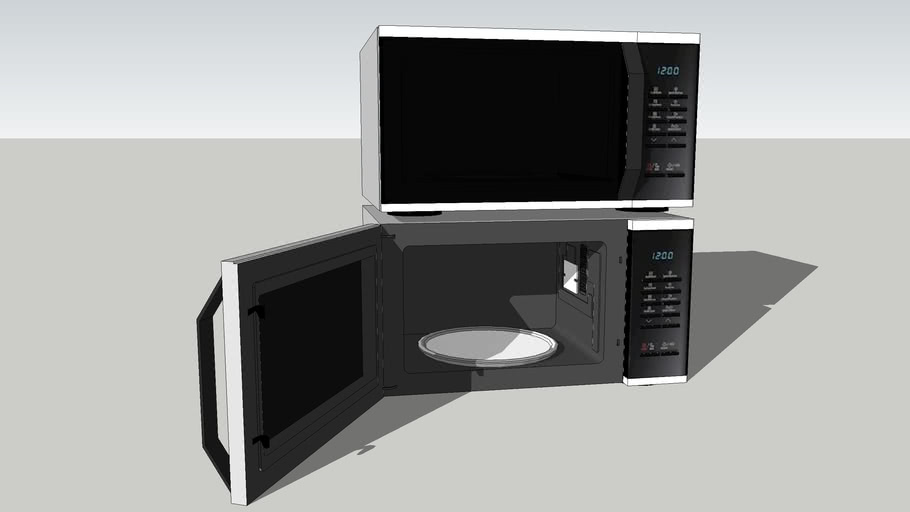 Microwave oven | 3D Warehouse