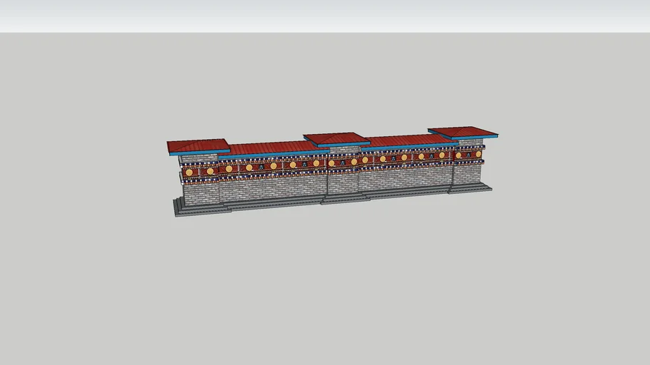 Bhutanese chorten, Stupa | 3D Warehouse