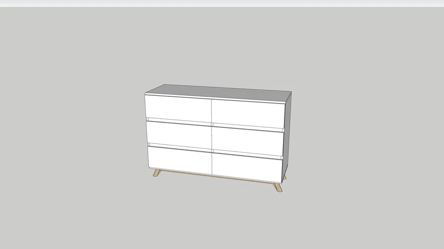 Commode Artic | 3D Warehouse