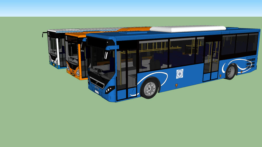 Bengaluru city buses (BMTC) | 3D Warehouse