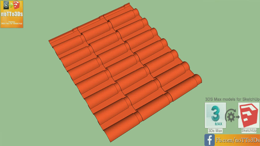 dynamic roof tiles (no indians) | 3D Warehouse