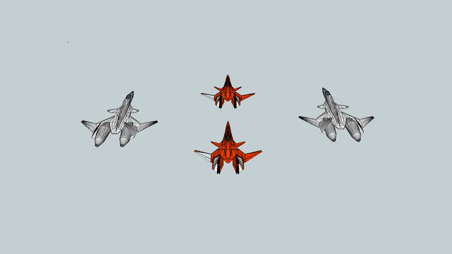 ADF-01falken with ADFX-02 morgan | 3D Warehouse