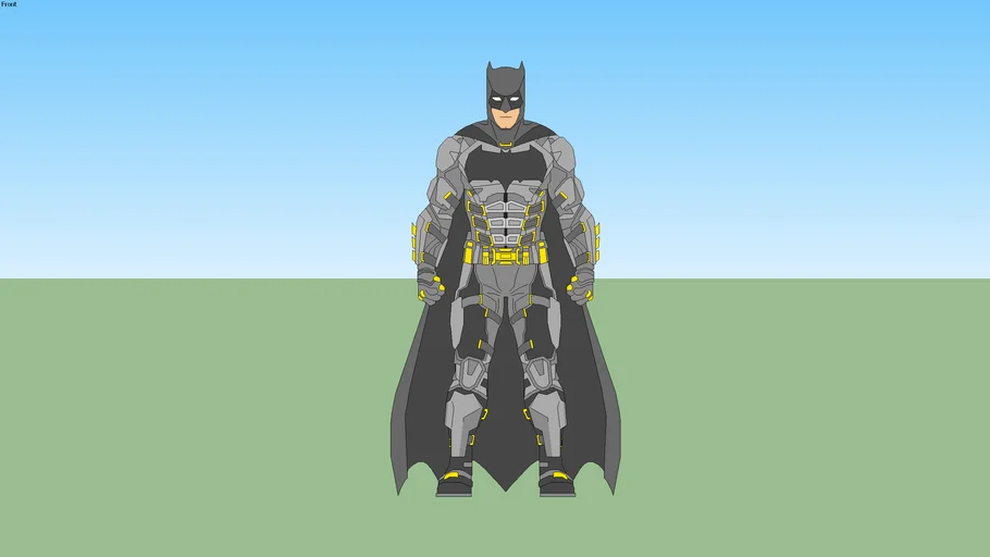 2d Batman - Justice League | 3D Warehouse
