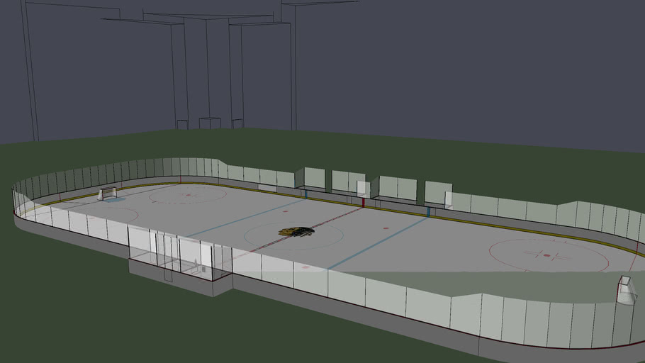 unfinished hockey rink | 3D Warehouse