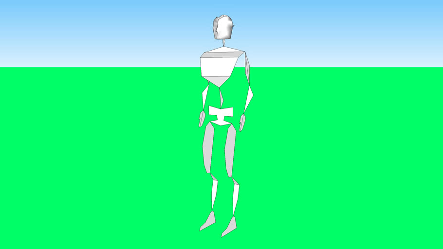 Posable Human Frame 01 | 3D Warehouse