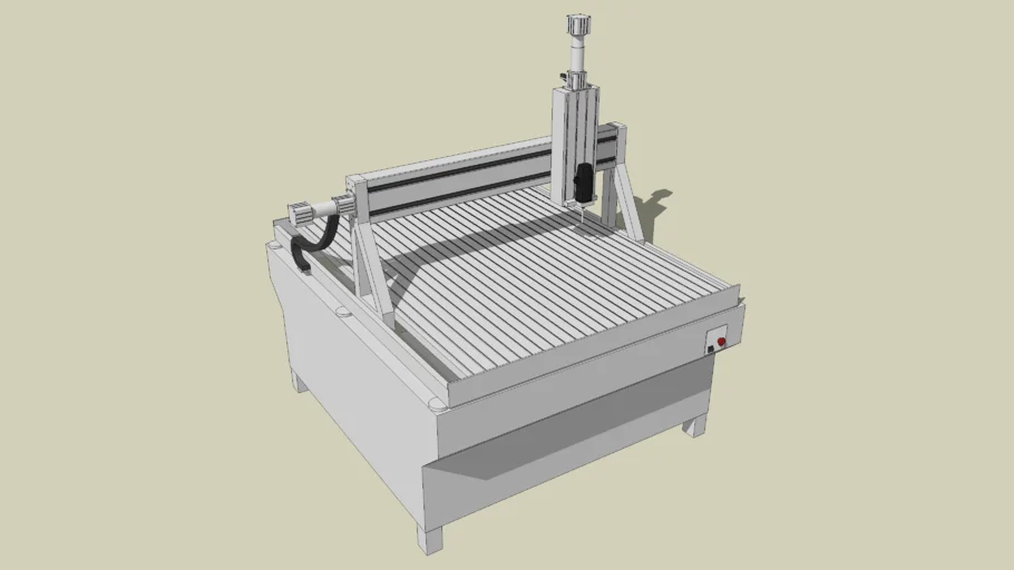 CNC Mill Table | 3D Warehouse