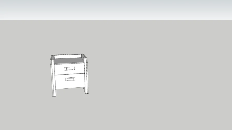 Modern Night Table | 3D Warehouse