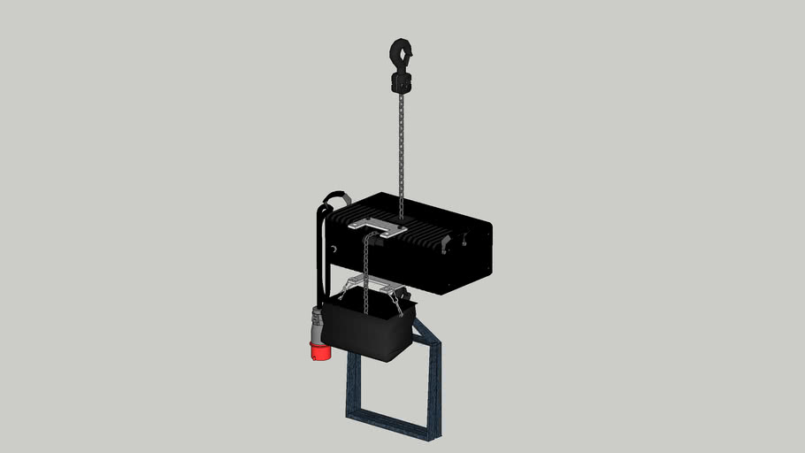 Motorised Lifting Hoist | 3D Warehouse