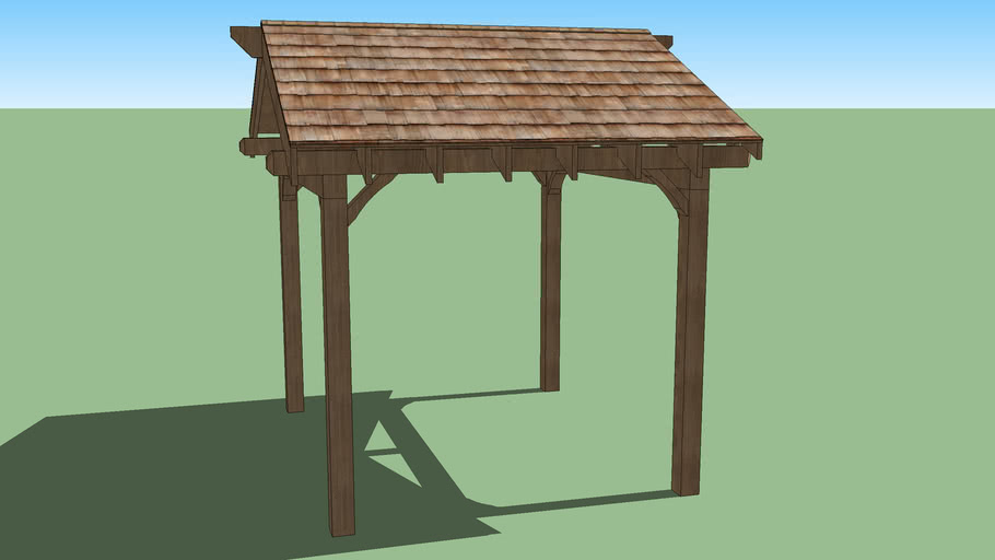 Cabana - 12'x14' | 3D Warehouse