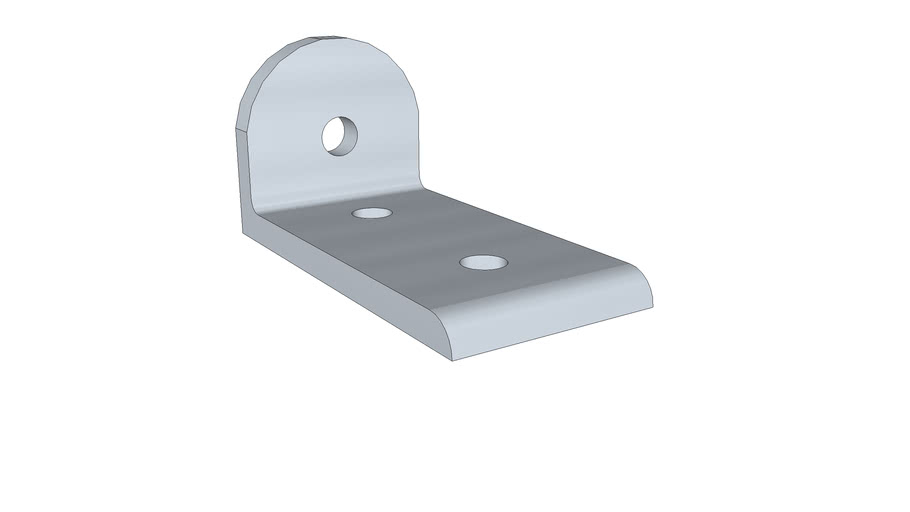 8020 40-4349 L Structural Pivot Arm | 3D Warehouse