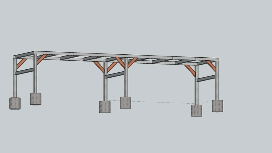 Beam Structure | 3D Warehouse