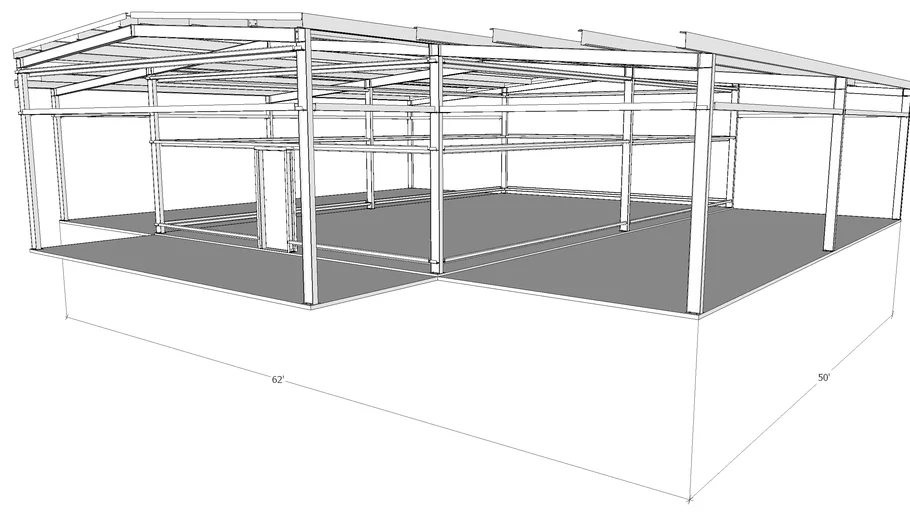 Metal Building | 3D Warehouse