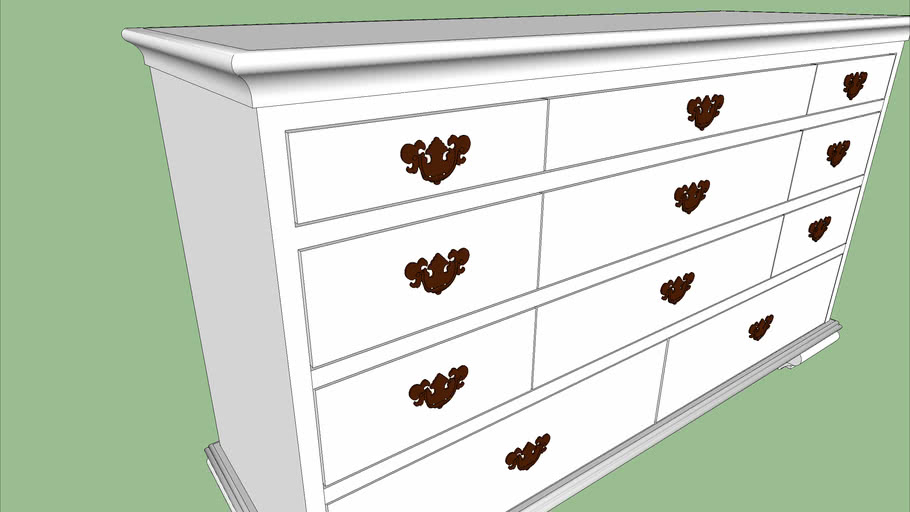 classical Indian style - chest of drawers | 3D Warehouse