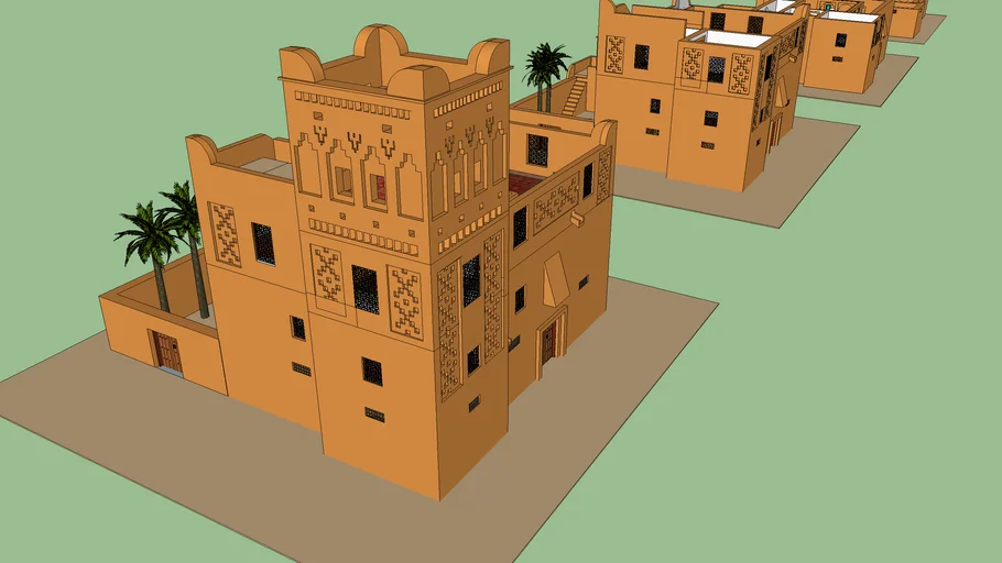 CASA KASBAH DEL SUR DE MARRUECOS | 3D Warehouse