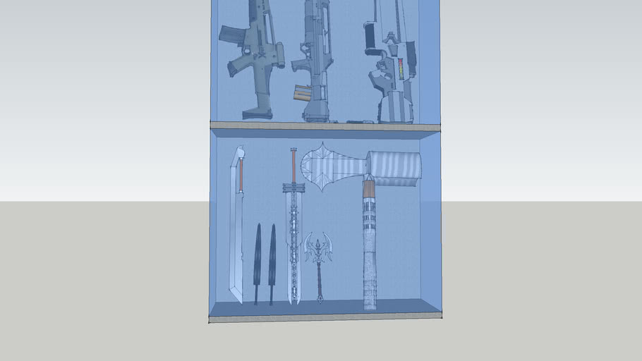 weapon rack | 3D Warehouse
