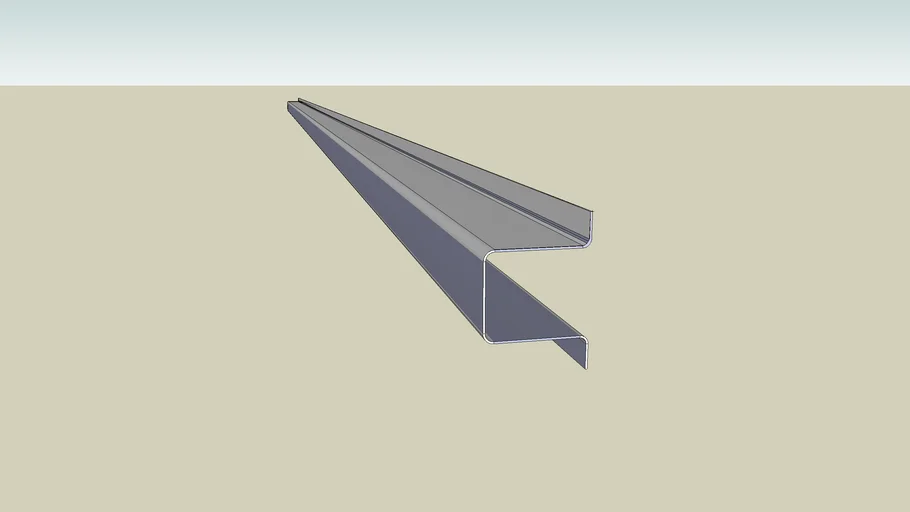 Steel Hat Channel | 3D Warehouse