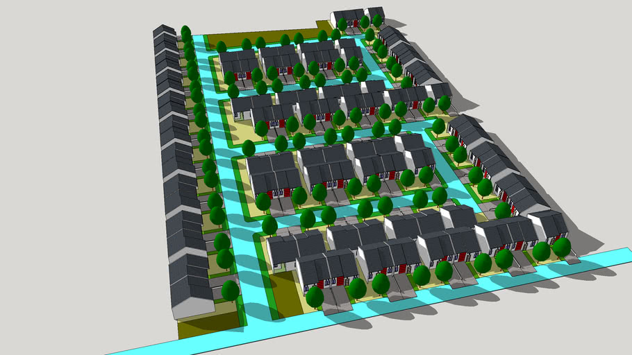 Gambar Perumahan | 3D Warehouse