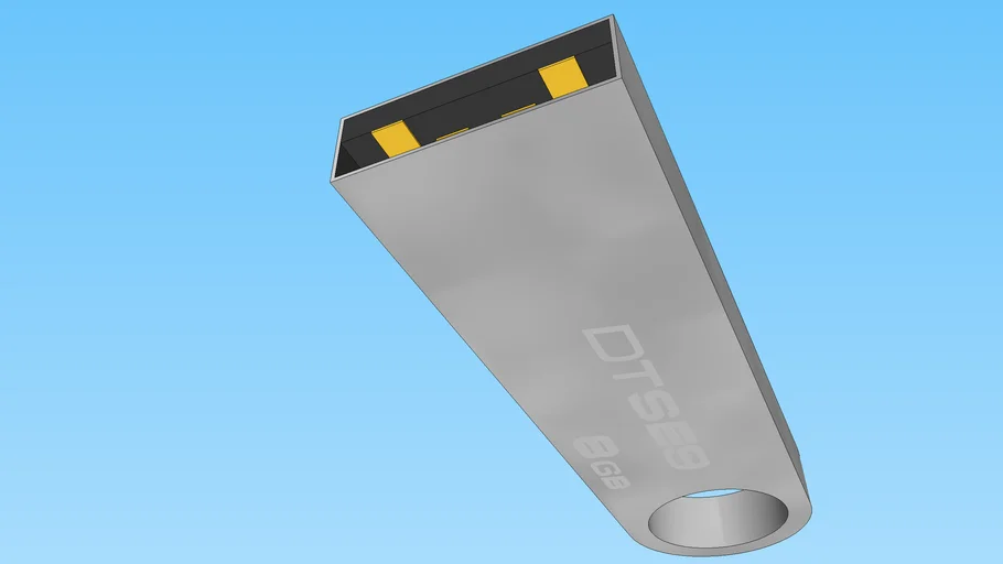 Pen Drive Kingston DTSE9 8GB | 3D Warehouse