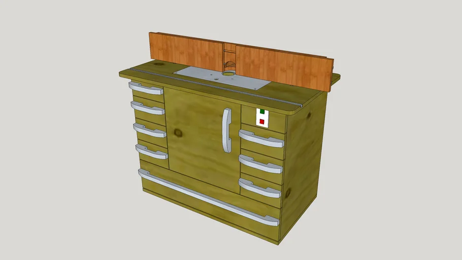 Router stand | 3D Warehouse