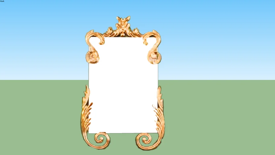 Vintage Mirror | 3D Warehouse