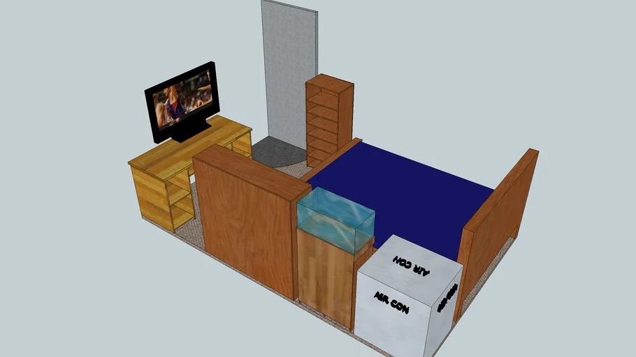 Room Layout Concept | 3D Warehouse