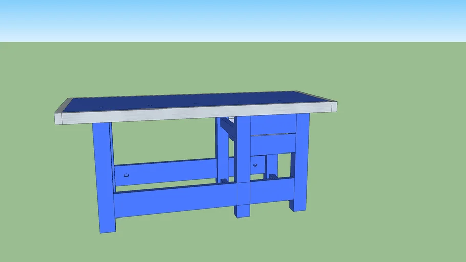 Ecco work shop workbench | 3D Warehouse