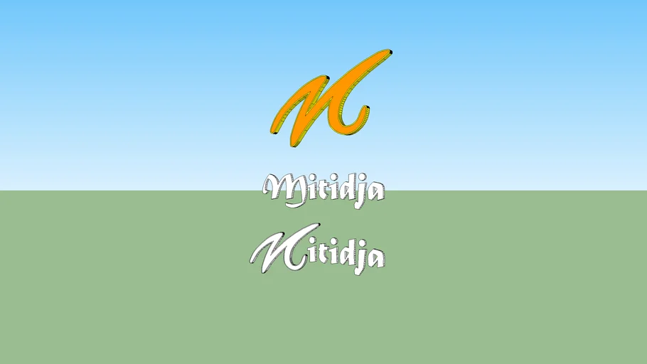 Logo Mitidja Center | 3D Warehouse