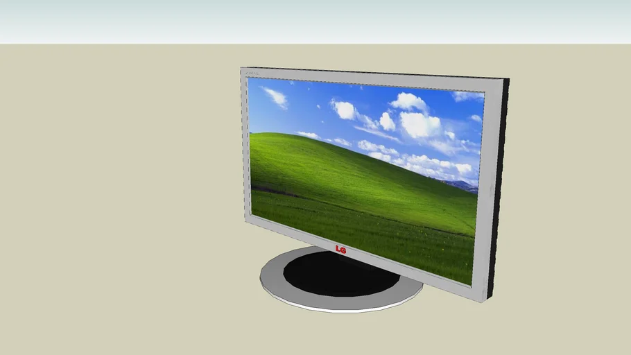 monitor lcd lg | 3D Warehouse
