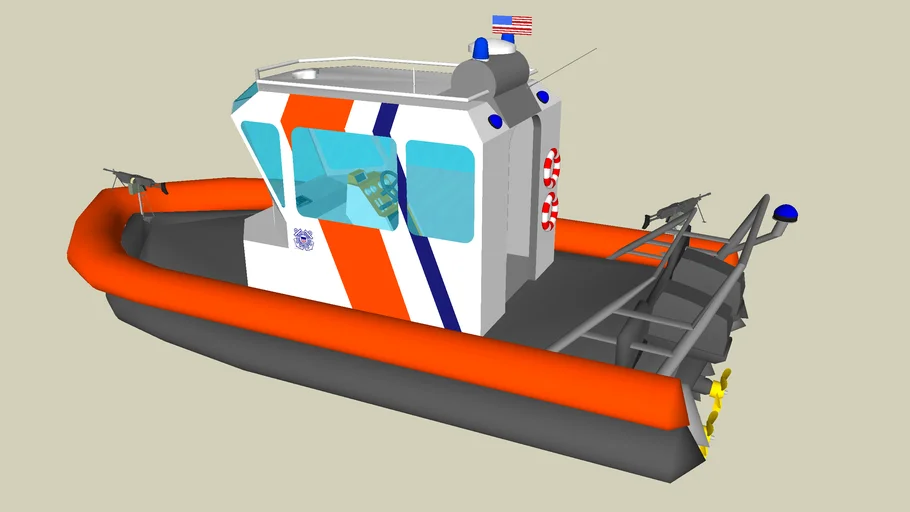 U.S.C.G. SAFE Boat | 3D Warehouse