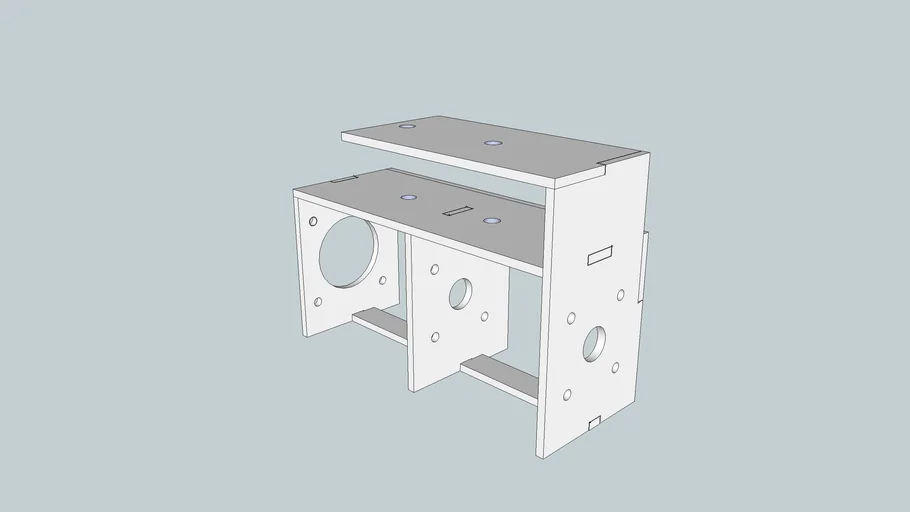 Open Source Ecology Quick Attach Wheel Module | 3D Warehouse