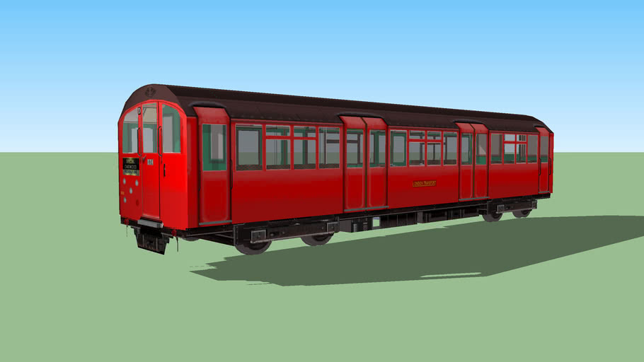 london tube train 1938 | 3D Warehouse