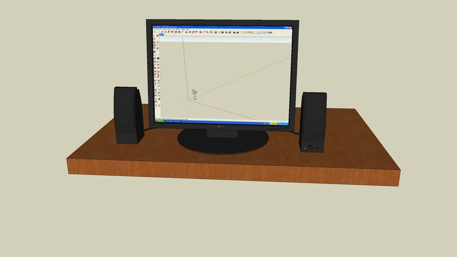 Computer Screen | 3D Warehouse