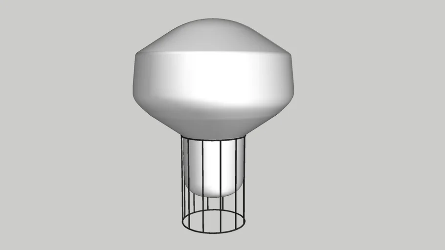 Fabian - Aerostat F27 table lamp | 3D Warehouse