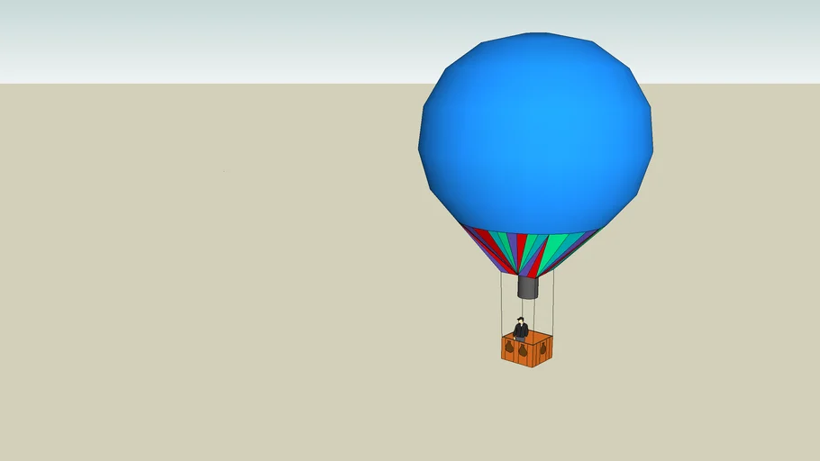 hot-air balloon | 3D Warehouse