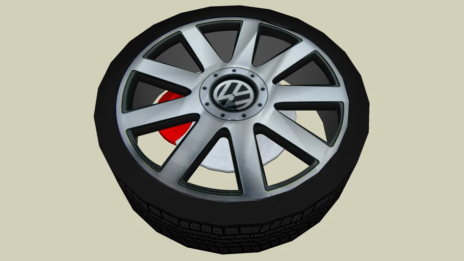vw wheel | 3D Warehouse