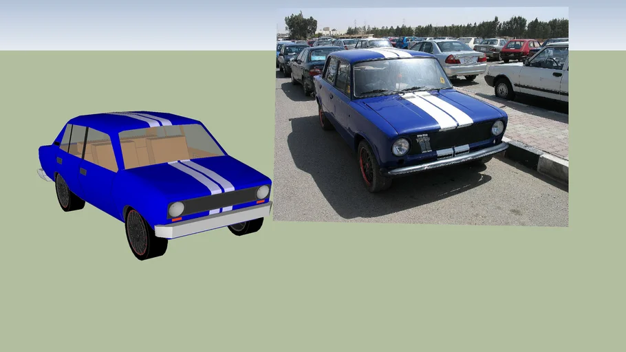 Tuned Lada Riva | 3D Warehouse