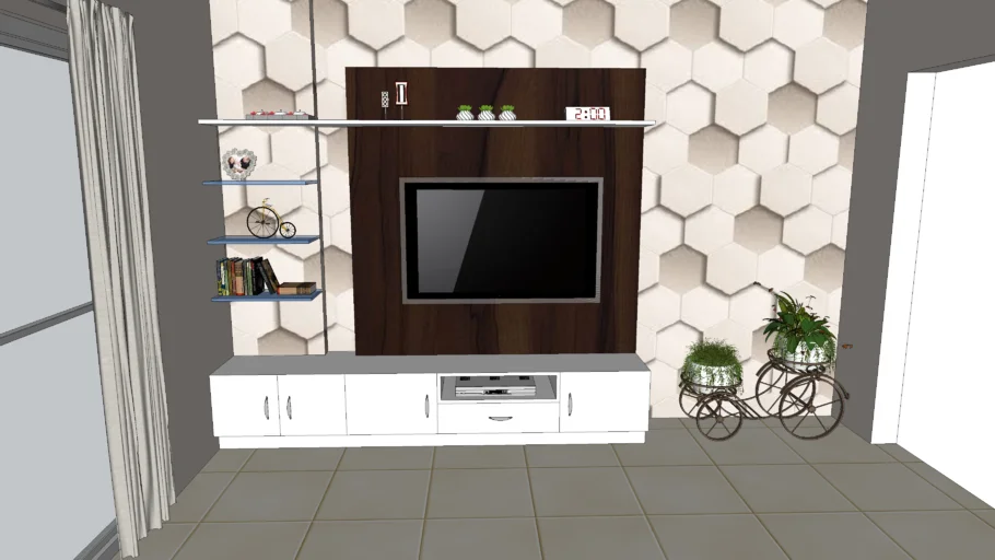 T.v Unit | 3D Warehouse