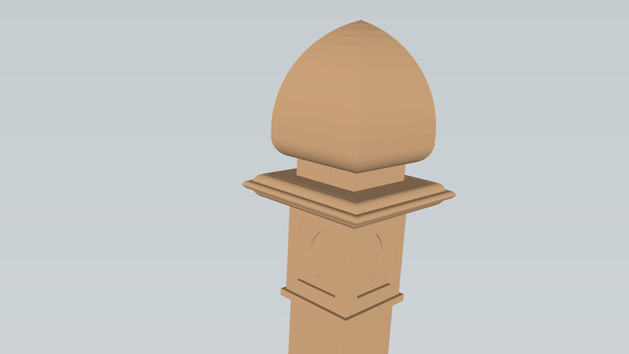 Standard post | 3D Warehouse