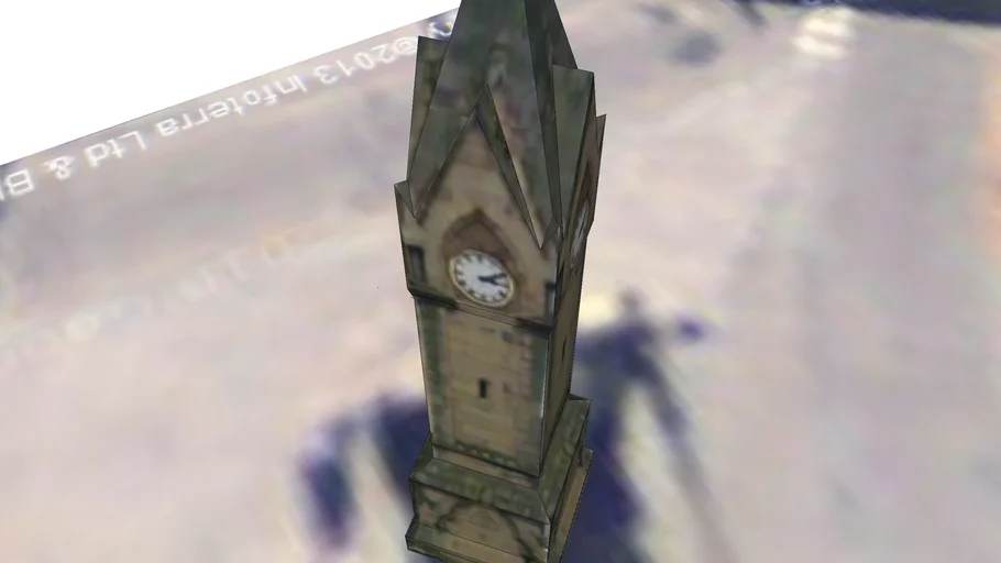 Penrith Musgrave Monument Clock | 3D Warehouse