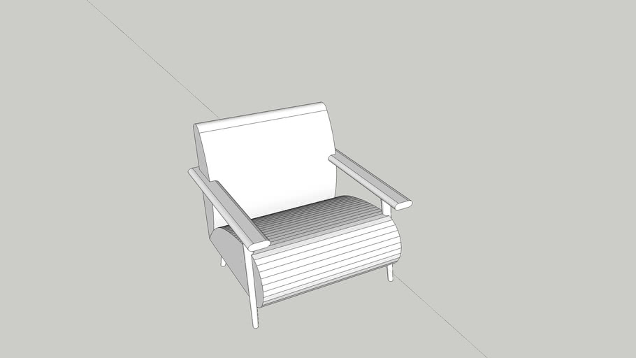 Sillon individual | 3D Warehouse