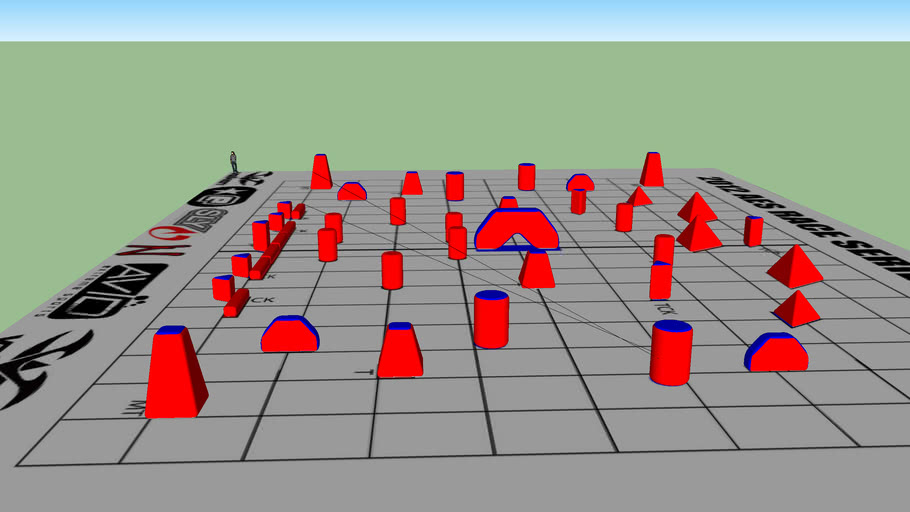 AES Layout C | 3D Warehouse