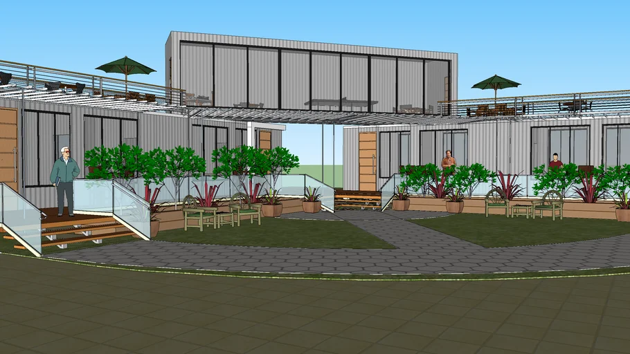 CONTAINER HOUSE-1 | 3D Warehouse