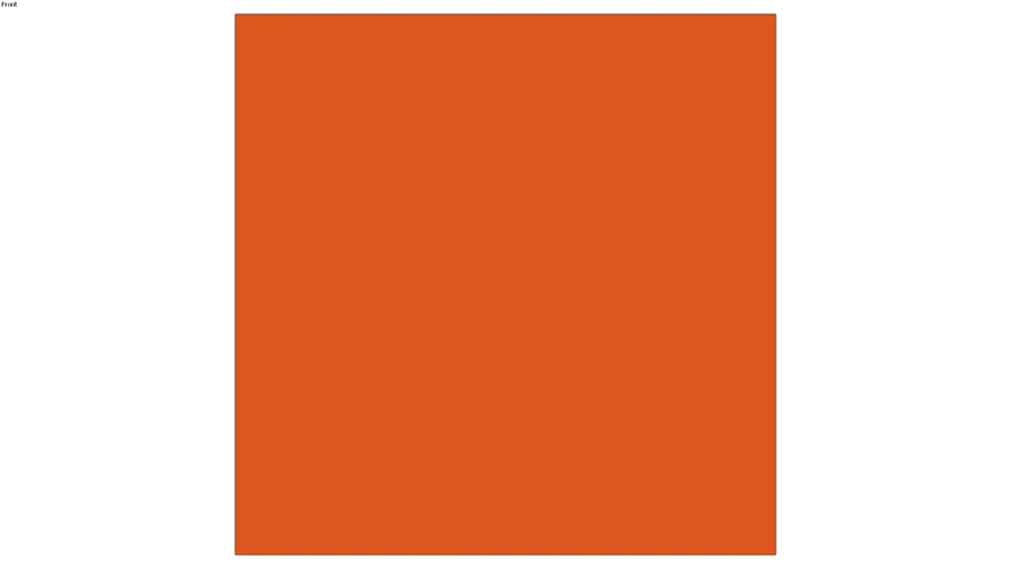 SW 6884 Obstinate Orange | 3D Warehouse