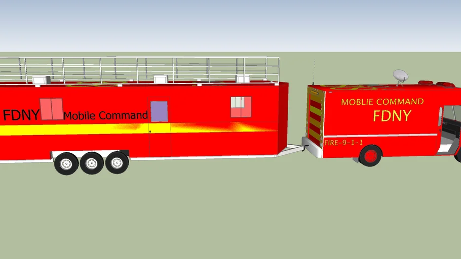Mobile Command Unit | 3D Warehouse