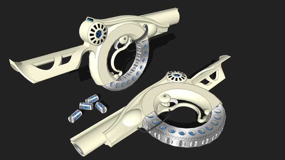 Ray machine gun 2 | 3D Warehouse