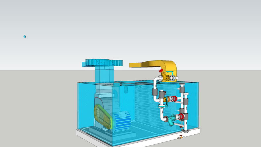 AHU machine | 3D Warehouse