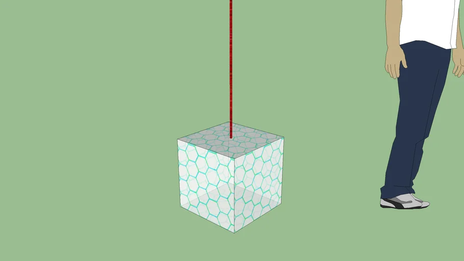 hypercube with laser | 3D Warehouse