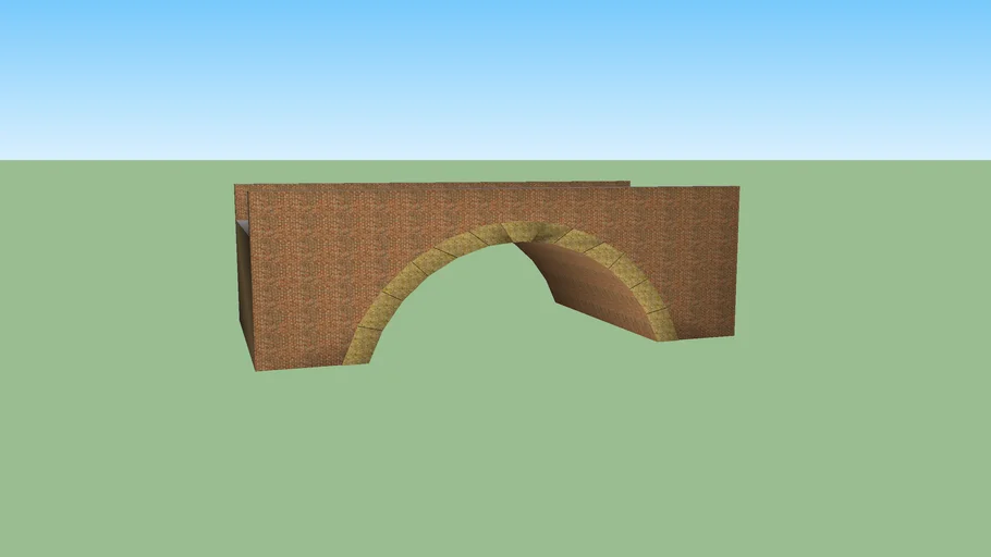 Arched Bridge | 3D Warehouse